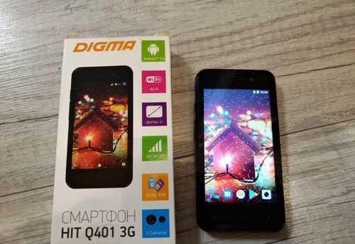 Телефон digma hit q401 3g