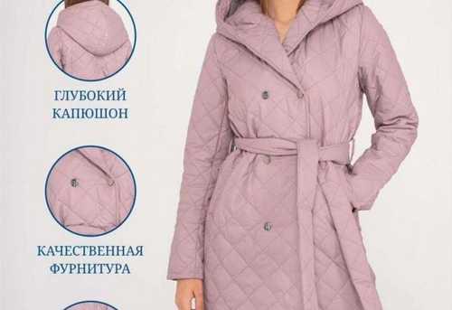 Пальто женское демисезонное стеганое