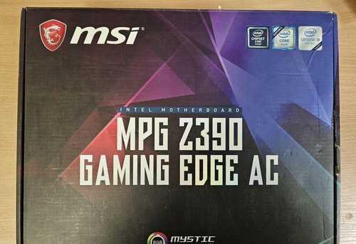 1151-v2 MSI MPG Z390 Gaming Edge AC проверка