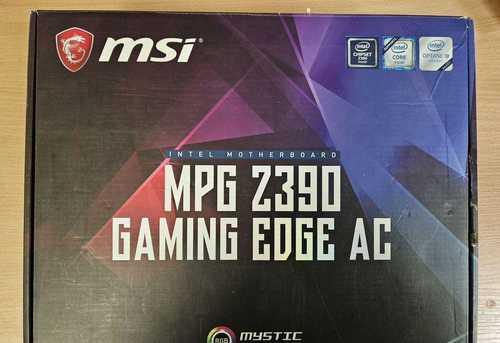 1151-v2 MSI MPG Z390 Gaming Edge AC проверка