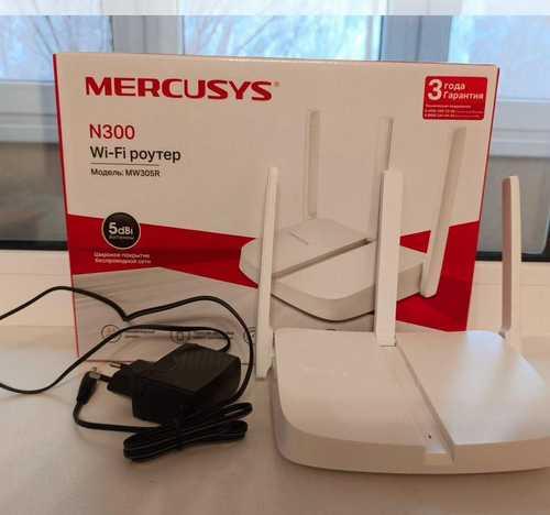 Wifi роутер mercusys N300 MW305R