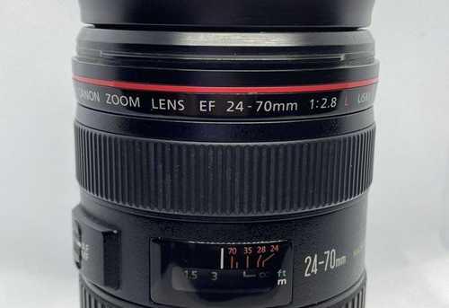Canon zoom lens ef 24-70mm 1 2.8 l usm