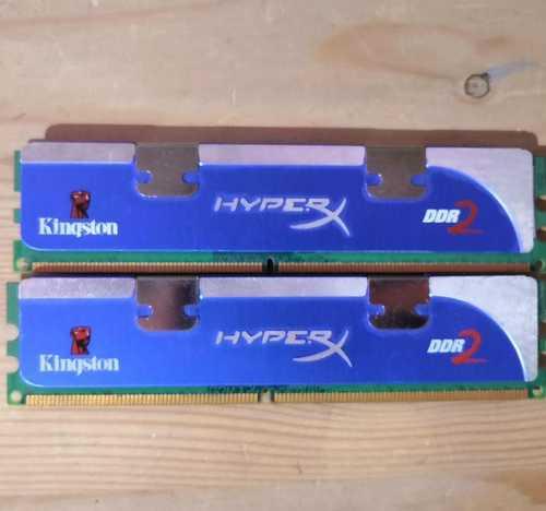 DDR2 2Gb пара - Оперативная память Hyper X