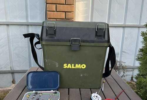 Рыболовный ящик - стул зимний Salmo снасти