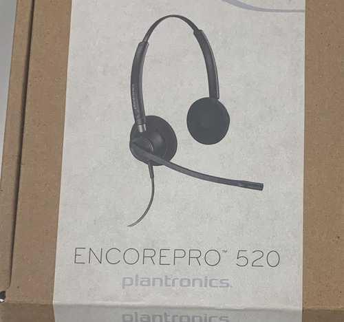 Проводная гарнитура encorepro hw 520 plantronics