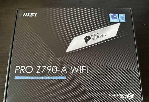Матплата MSI Z790-A WiFi DDR5 новая запечатанная