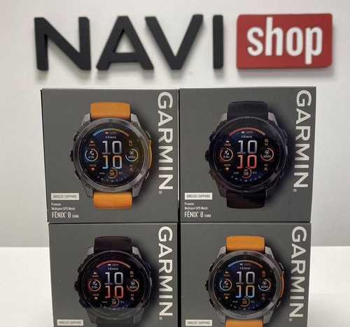 Серия Garmin Fenix 8 Amoled Sapphire 51mm Новинка