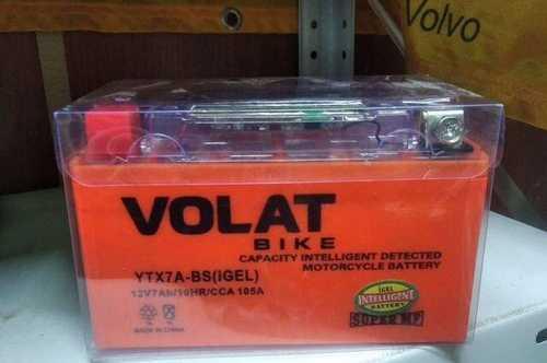 Аккумулятор volat 7 Ач ytx7A-bs | Festima.Ru - Мониторинг объявлений