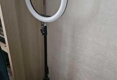 Кольцевая лампа rgb 30 см