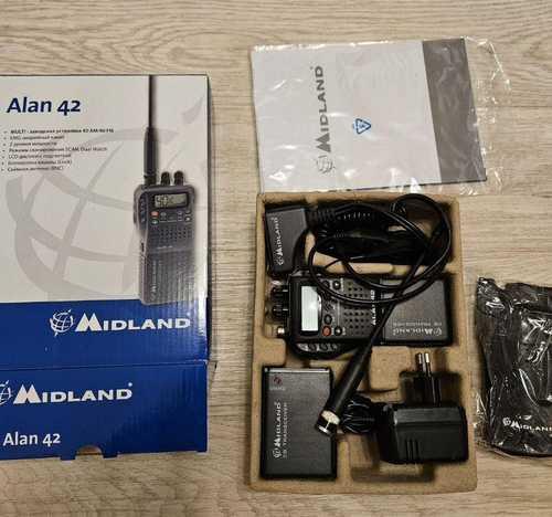 Рация Midland alan 42 новая