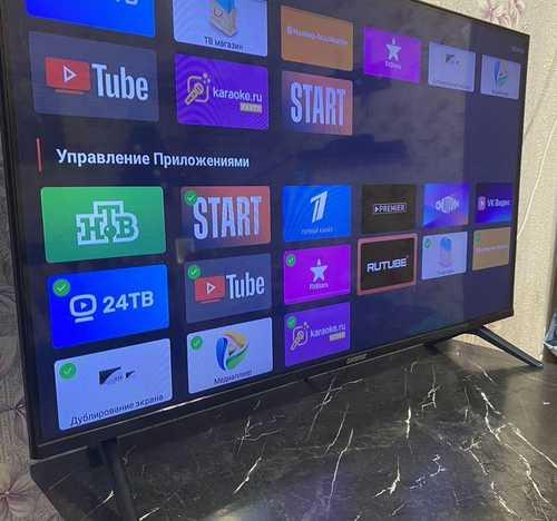 Телевизор ЖК SMART tv 110см безрамочный