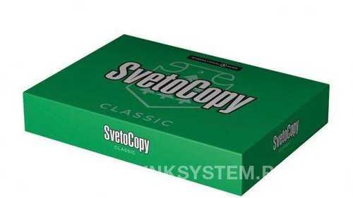 Офисная бумага SvetoCopy A4, 80g/m2, 500л