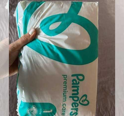 Подгузники Pampers premium care 1 (2-5кг)