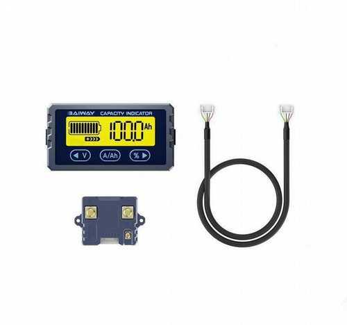 Ваттметр/кулометр, lifepo4, Li-ion TY23 80В 50А