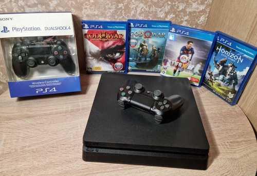 SonyPlayStation 4 Slim +Игры