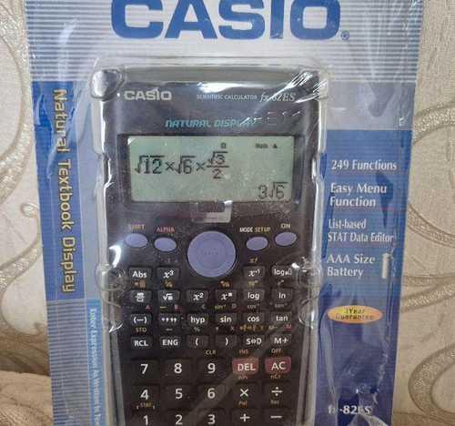 Новый инженерный калькулятор casio