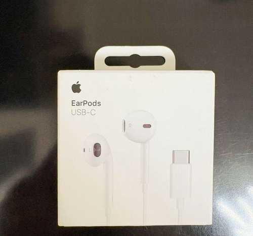 Наушники apple earpods type c