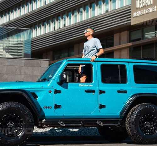 Литые диски R17 на Jeep Wrangler. Новые диски