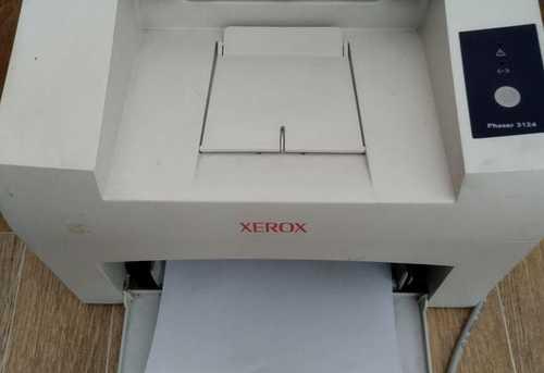 Принтер xerox phaser 3124,лазерный