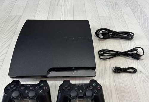 Sony PlayStation 3 slim прошитая 320gb + игры