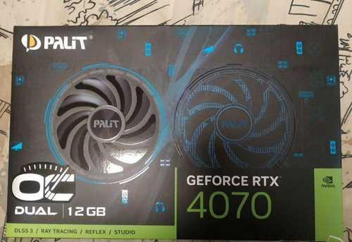 Geforce rtx 4070 Palit OC