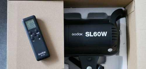 Видеосвет Godox SL60W + Октобокс Godox 95см