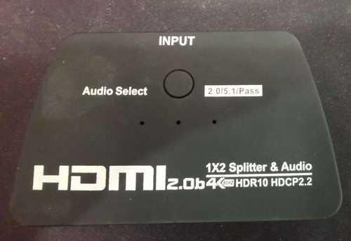 Hdmi сплиттер 4К