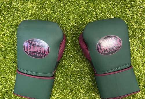 Боксерские перчатки leaders LS long velcro custom