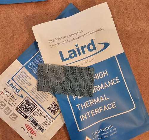 Laird Tflex HD91000 80x40x1mm.Термопрокладка