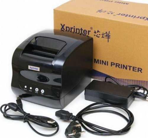 Термопринтер для печати этикеток xprinter xp-365b