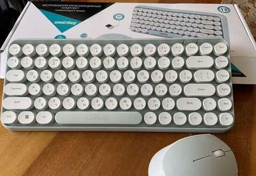 Беспроводная клавиатура и мышь Smartbuy комплект