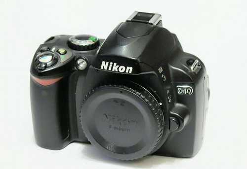 Nikon d40 (Body) Пробег 24т.к