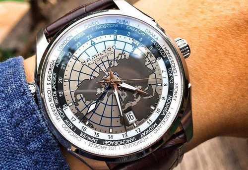 Часы мужские Hamilton Jazzmaster GMT Auto