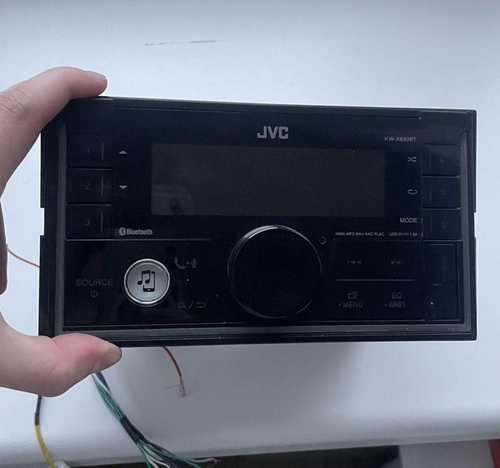 Магнитола jvc kw-x830bt