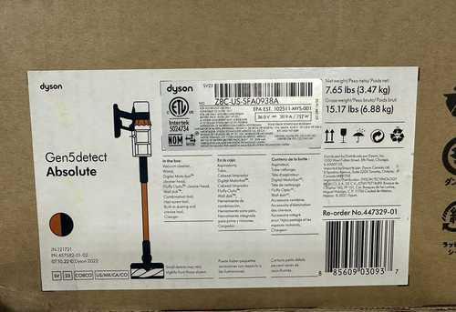 Пылесос Dyson Gen5detect Absolute (SV23 ) US