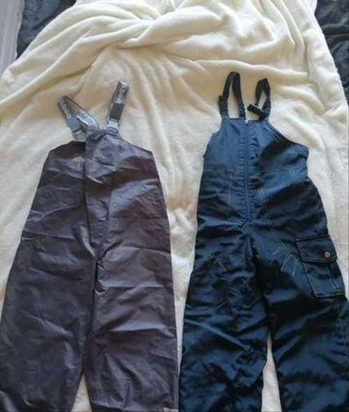 Джинсы, утепленные штаны и рубашка