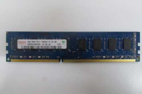 Память компьютера Hynix dimm DDR3 PC3-10600 4Gb