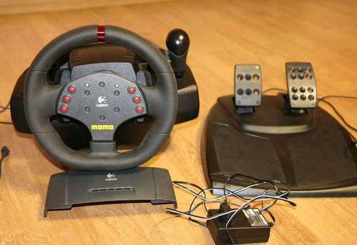 Игровой руль logitech momo racing