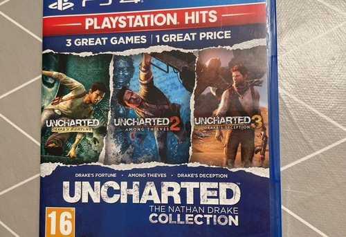Uncharted коллекция ps4