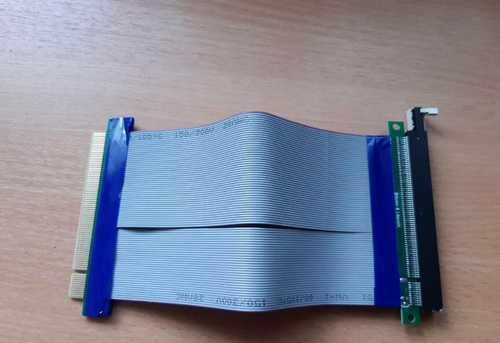 Переходник Espada PCI-E X16 M to PCI-E X16 F 18cm