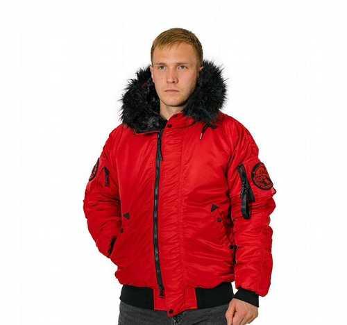 Куртка Nord Denali N2B Compass red/black укороченная