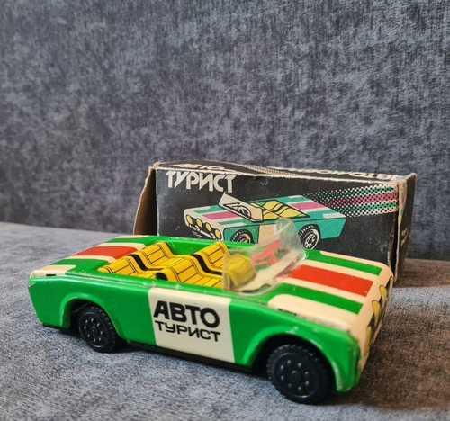 Игрушка автомобиль Турист СССР новый в коробке