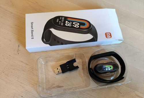 Фитнес браслет Xiaomi Mi Band M8(аналог)