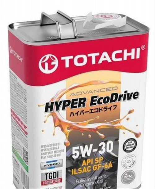 Масло моторное totachi hyper Ecodrive 5W-30 4л