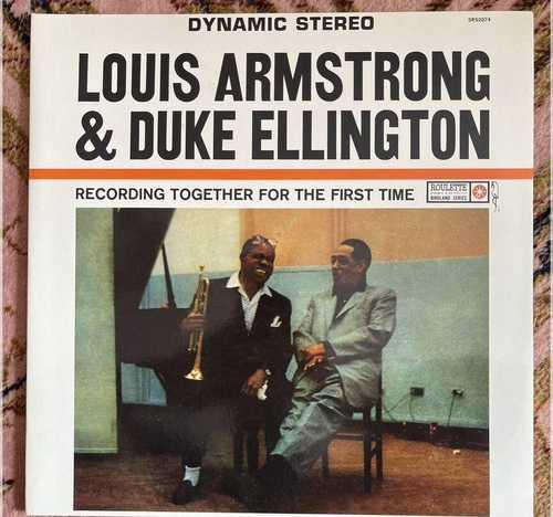 Джаз Louis Armstrong & Duke на фирменном Виниле