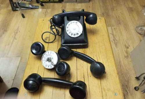 Старый телефон вэф и трубки СССР