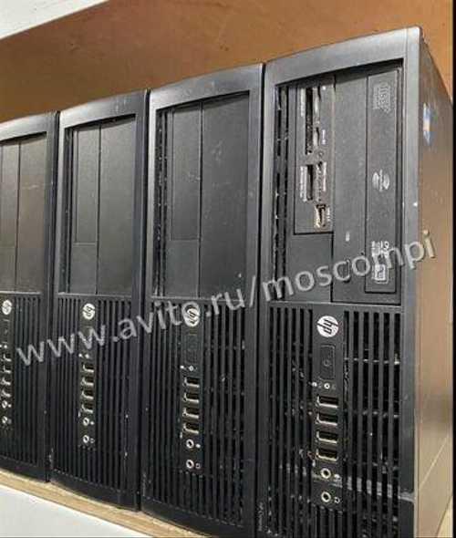 Компьютеры 50шт HP 2Duo/4Gb DDR3/80Gb+мониторы