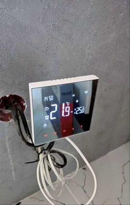 Умный термостат tuya avatto WiFi для теплого пола
