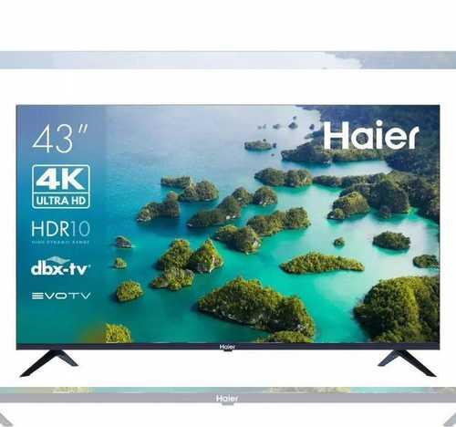 Телевизор Haier 43 SMART TV S2, черный