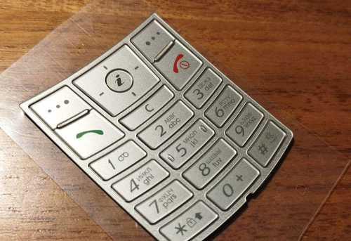 Samsung x820 клавиатура silver оригинал